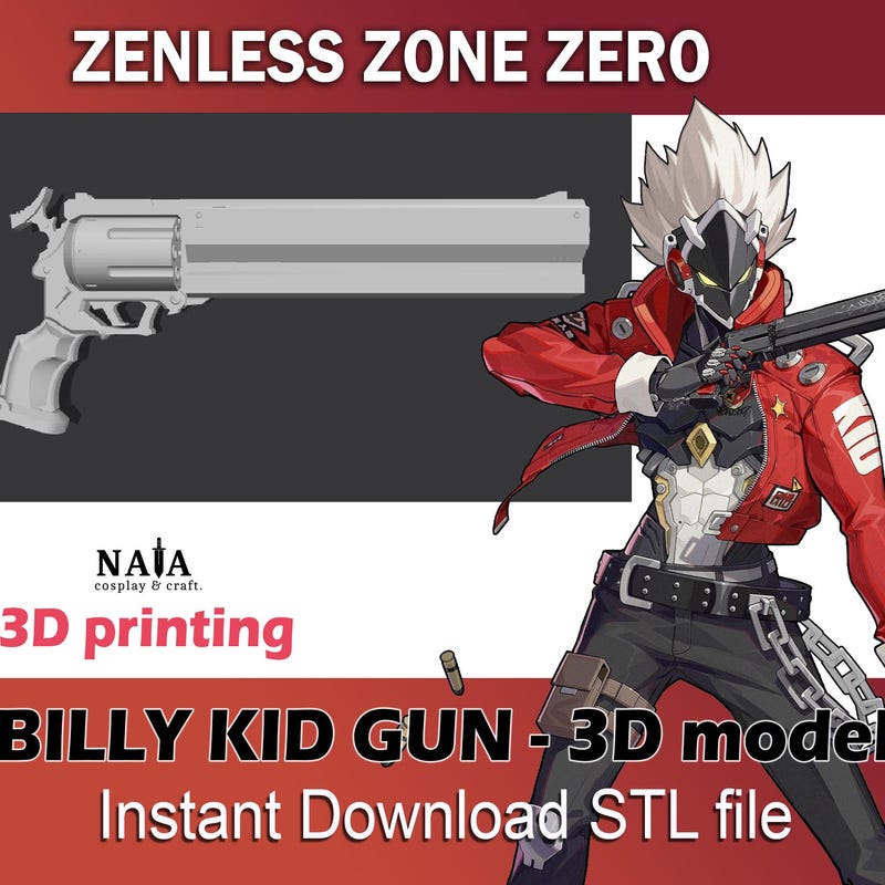 Zenless Zone Zero Billy Cosplay - Etsy