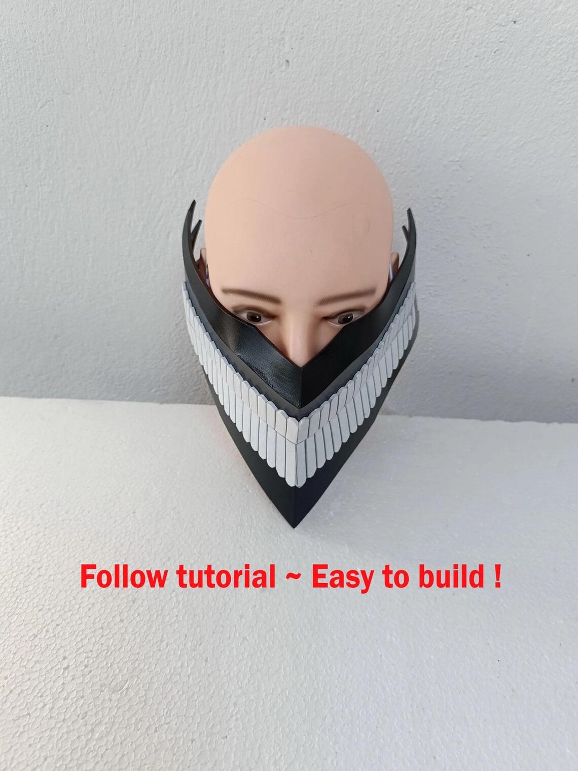 Okarun Mask Ken Takakura Cosplay Template Pattern PDF EVA Foam Prop ...