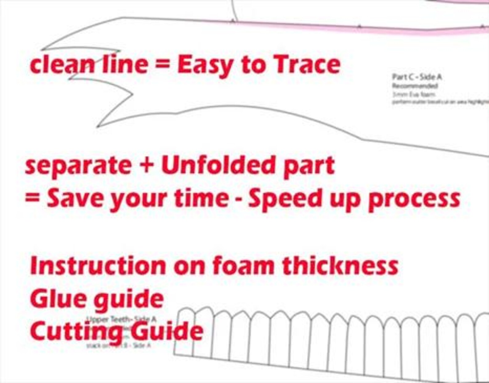 Okarun Mask Template - Ken Takakura Cosplay EVA Foam Pattern Turbo ...