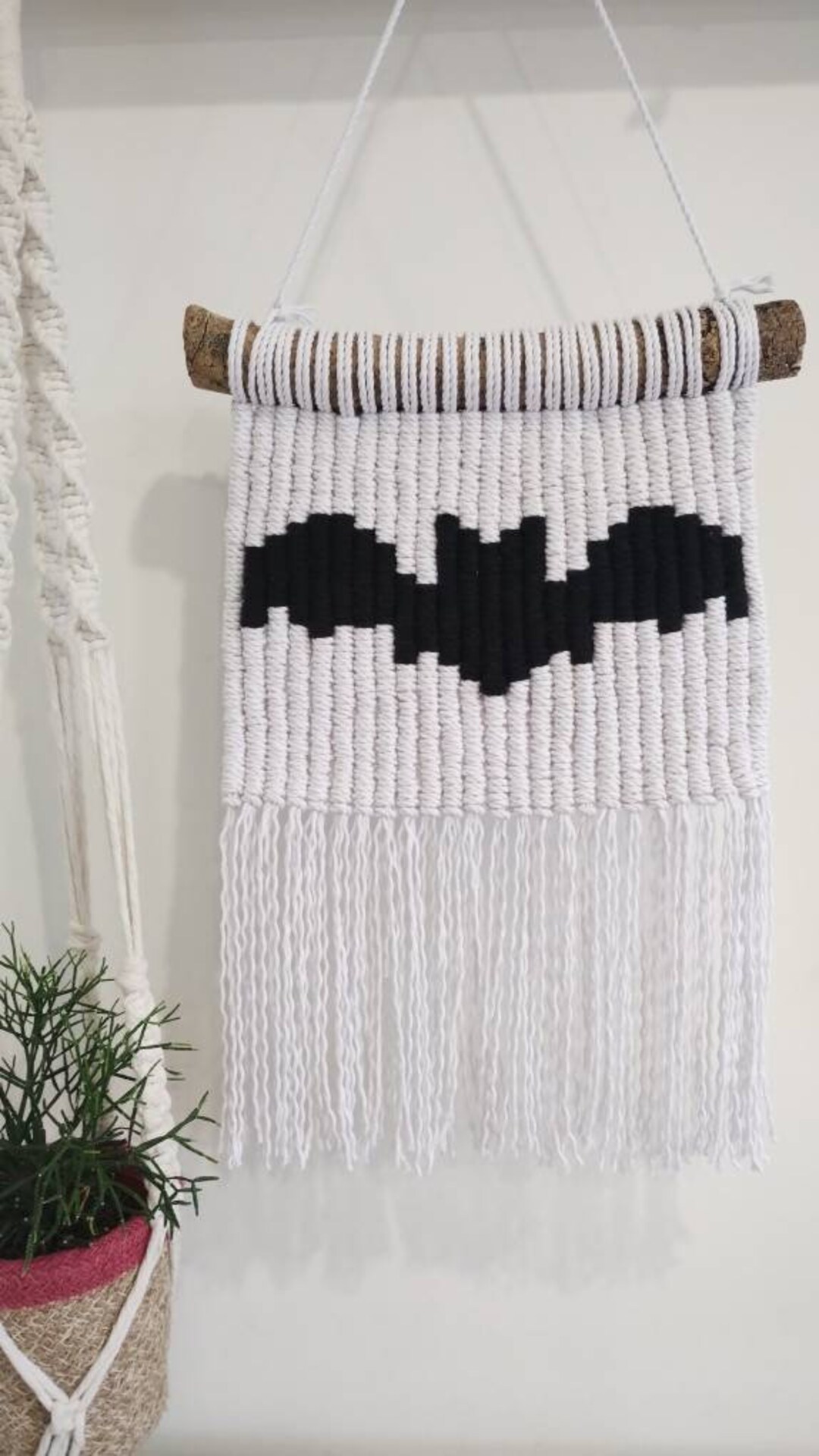 Handmade Macramé Bat Wall Hanging - Etsy