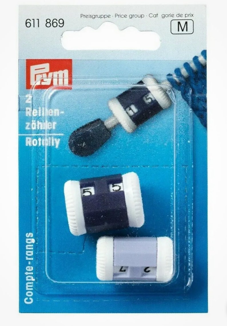 Row Counter, Stitch Counter, Prym Row Counter, Knitting Row Counter ...