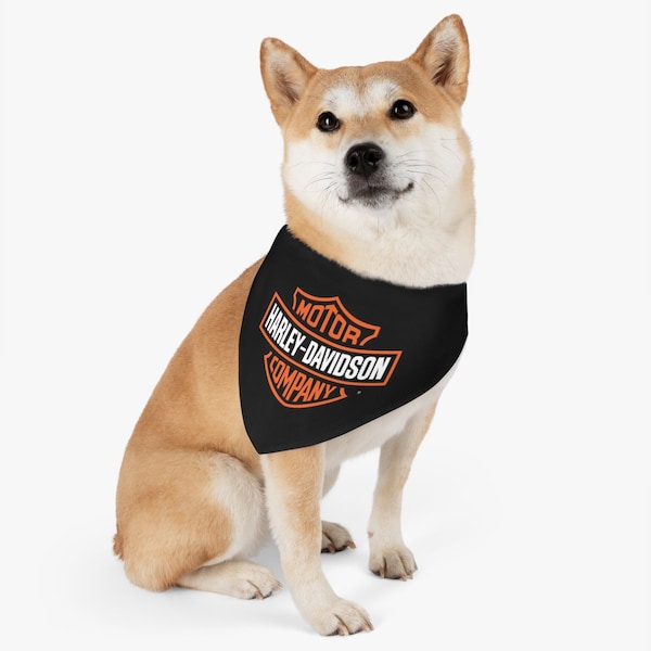 Harley Davidson Dog Collar - Etsy