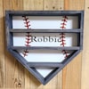 Home Plate Baseball Wall Display - Etsy