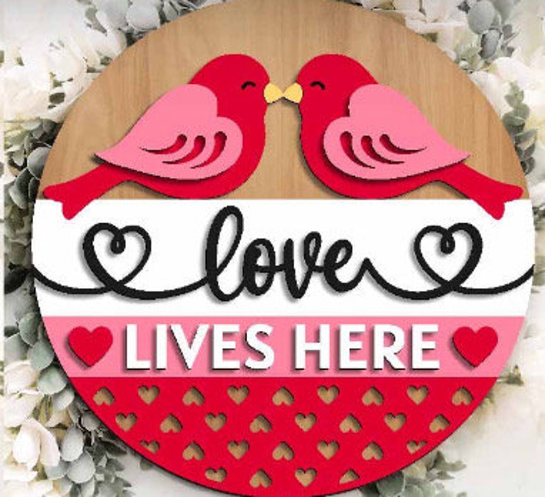 Love Birds Welcome Sign, DIY, - Etsy