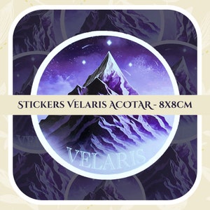 ACOTAR Velaris Stickers - Velaris City of Starlight - Velaris Stickers ...