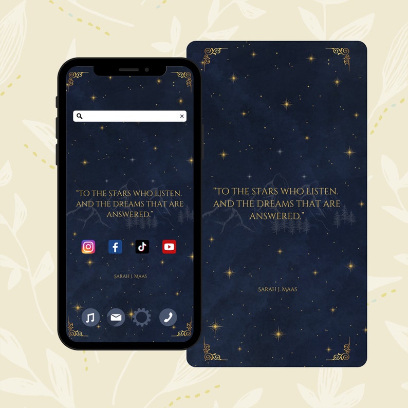 ACOTAR Desktop Wallpaper - ACOTAR Set Wallpaper - A Court of Thorns and ...