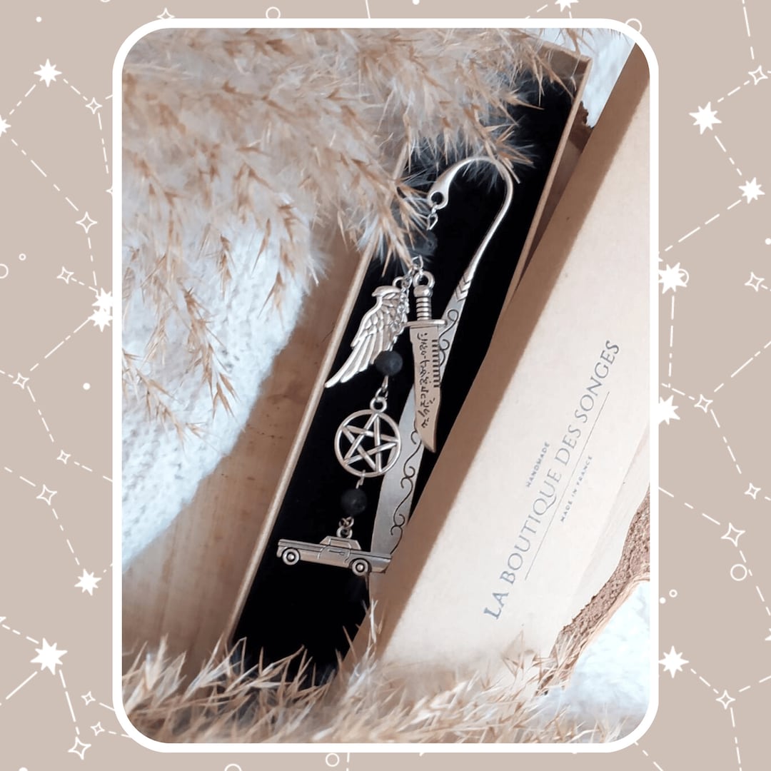 Supernatural Bookmark Dean Sam Winchester Bookmark Memory, Supernatural ...