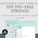 Screenplay One-page Outline | Script Synopsis Template | Market ...