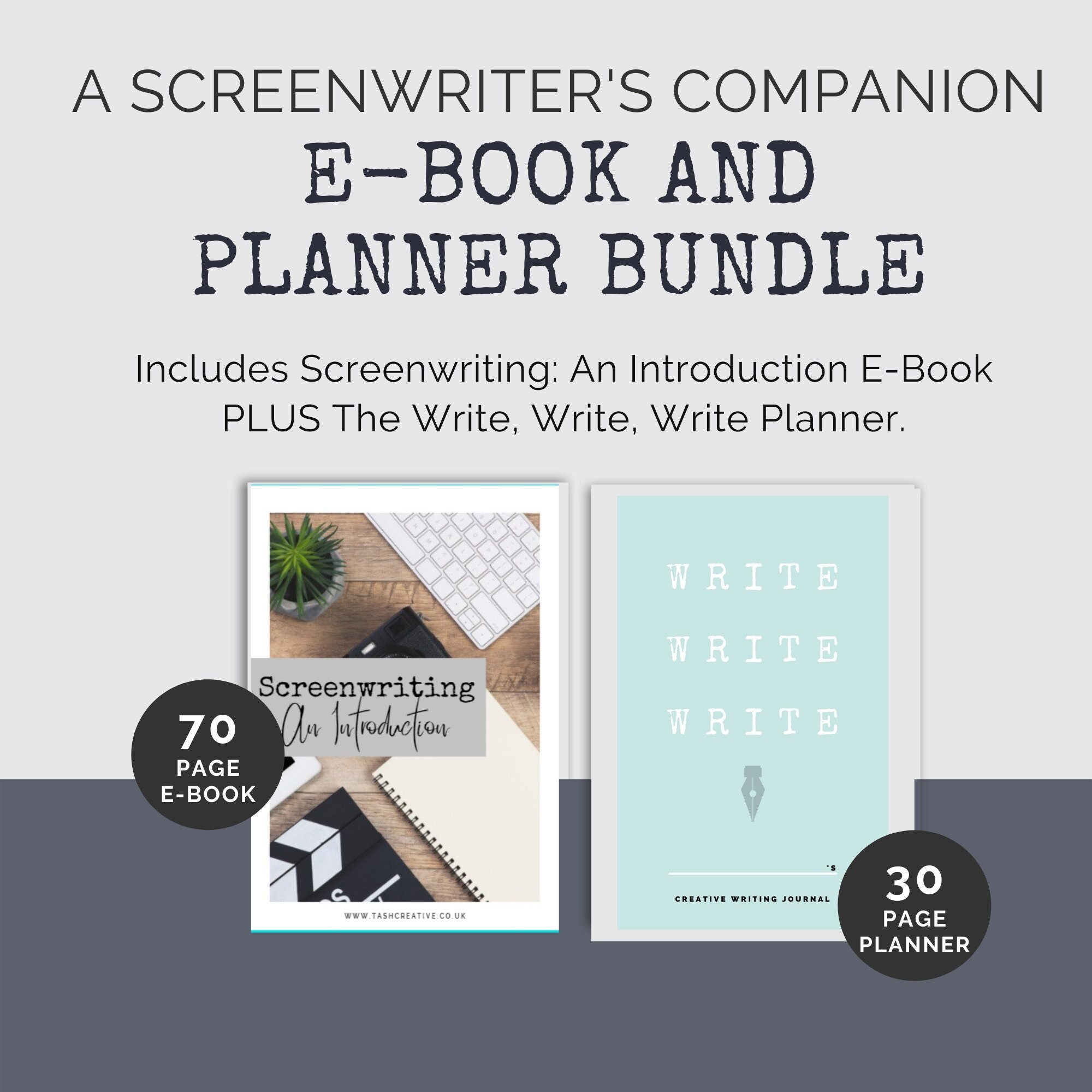 Screenwriting E-book & Planner Bundle | Script Resource | Screenplay Outline | Short Film ...