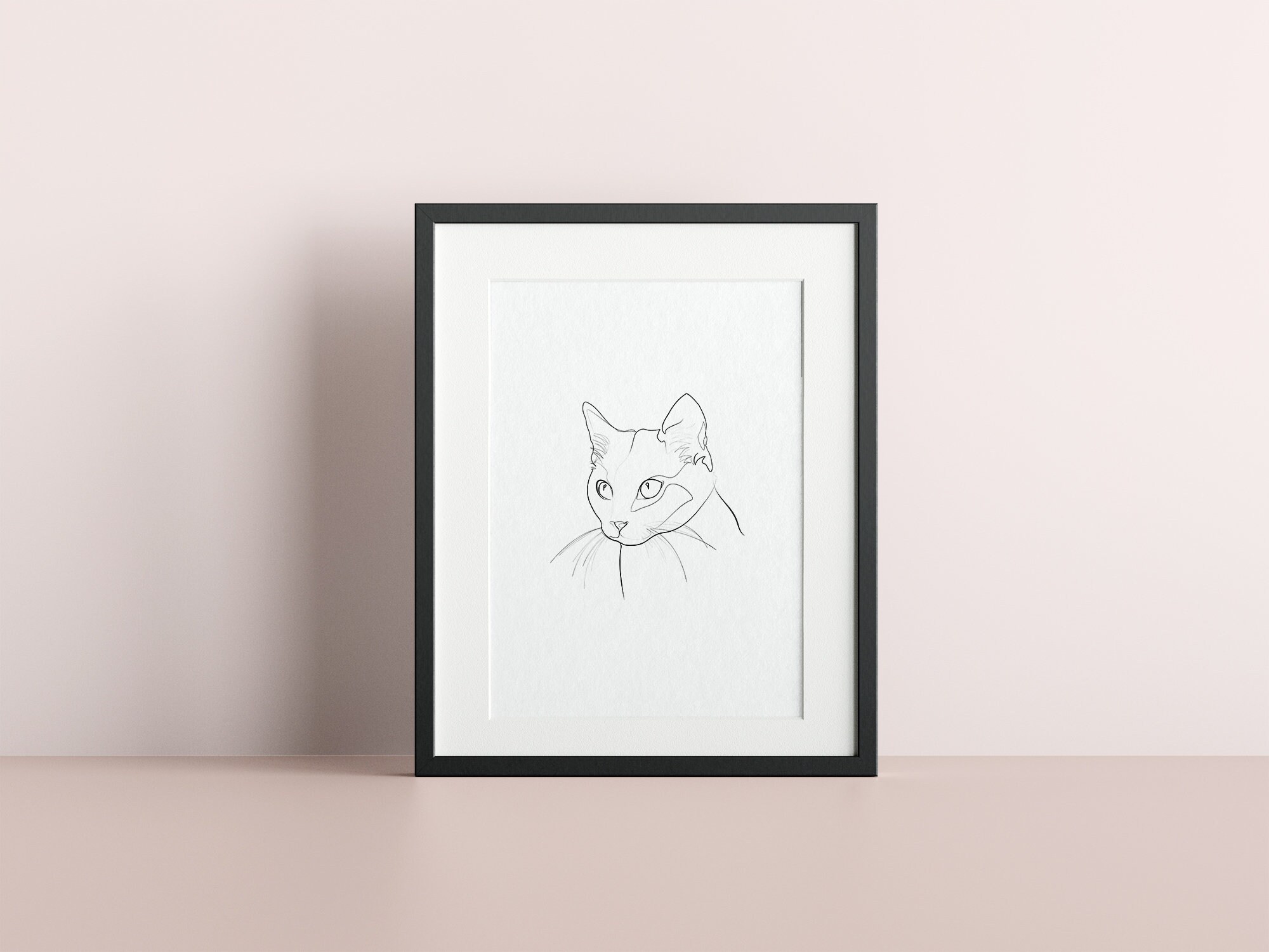 Cat Line Art, One Line Drawing, Cat Drawing, Minimal Cat, Single Line ...