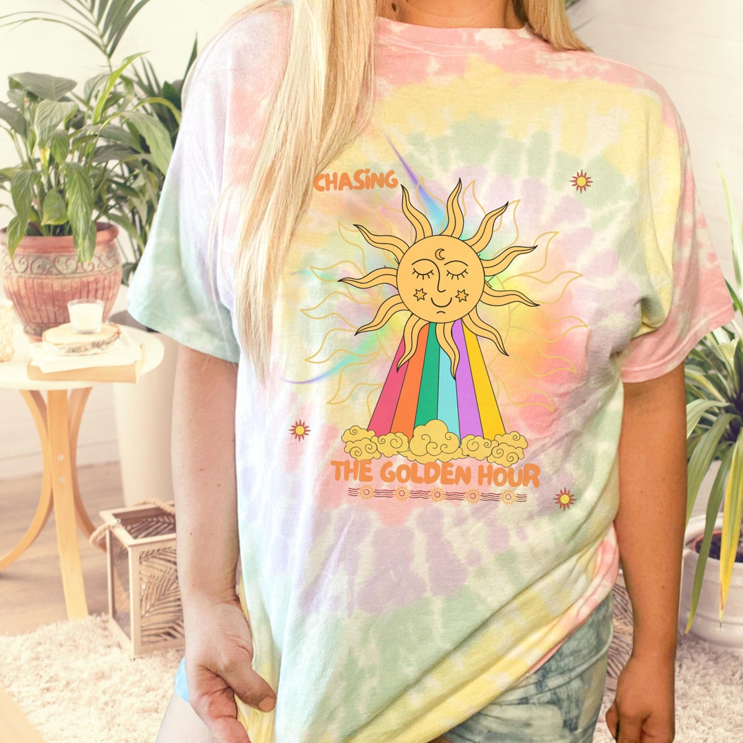 Griz Shirt Chasing the Golden Hour Tie Dye Tee Griz Merch Gift for EDM ...
