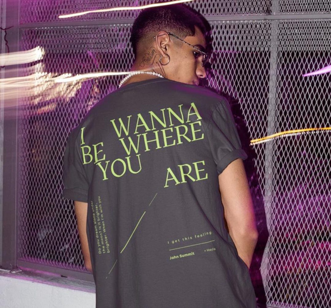 John Summit Shirt Where You Are Shirt Lyrics Comfort Colors Tee - Etsy