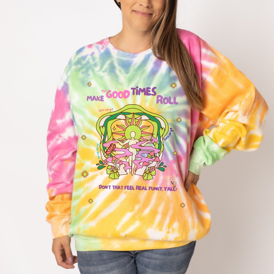 Griz Shirt Festival Merch Tie Dye Sweatshirt EDM Music Festival Merch ...