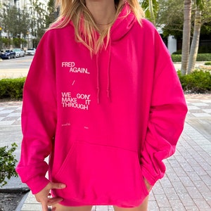 Fred Again Hoodie Fred Again Merch Carlos make It Thru Tee Lyrics Tee ...