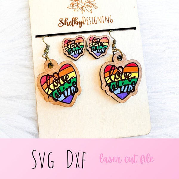 Laser Cut Files Pride - Etsy