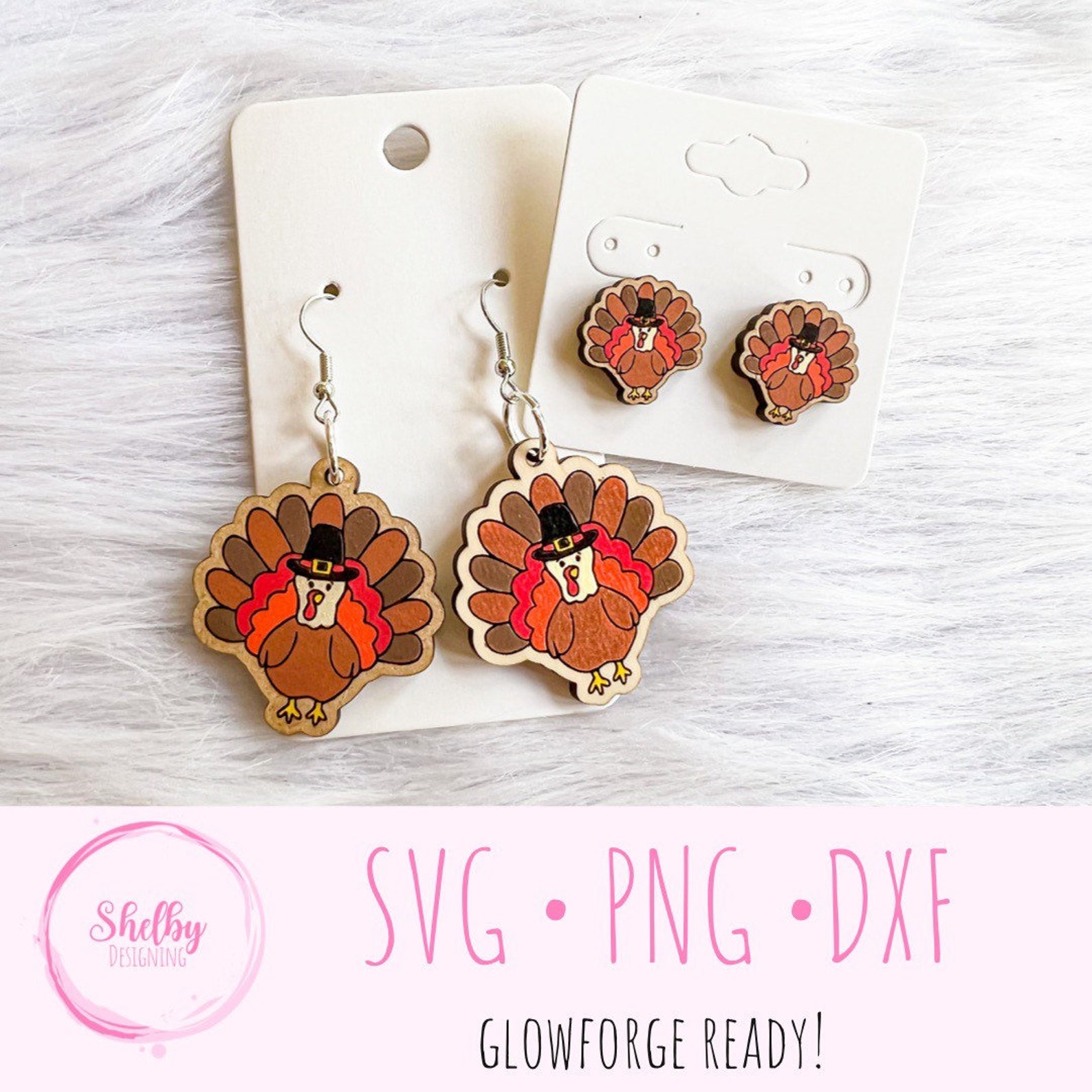 Fall Autumn Season Earring SVG Files Fall Dangle/stud Bundle - Etsy