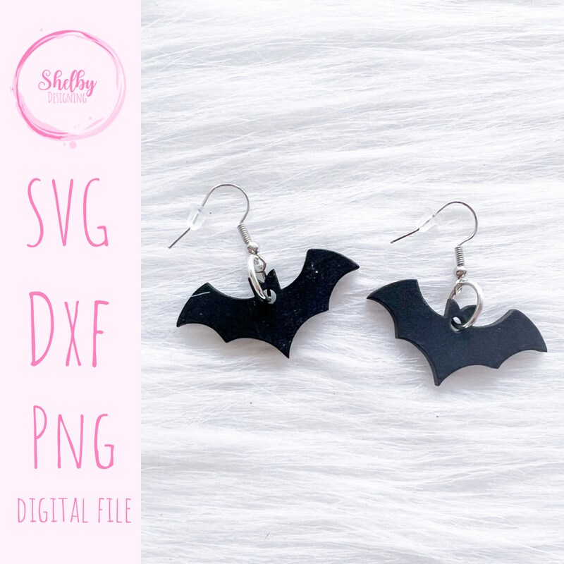 Bat Earring - Etsy