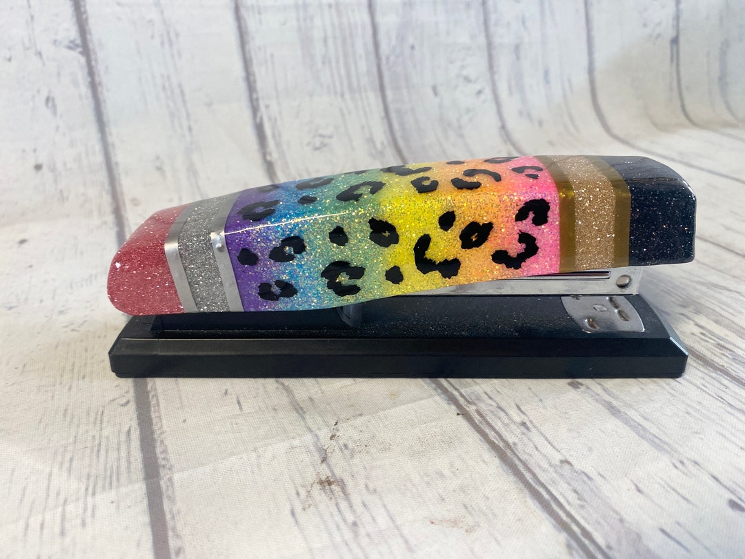 Glitter Stapler, Teacher Appreciation Gift, Teacher Stapler, Pencil ...