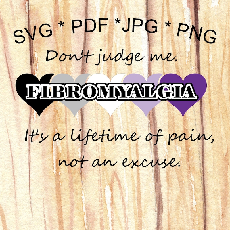 Fibromyalgia Svg - Etsy