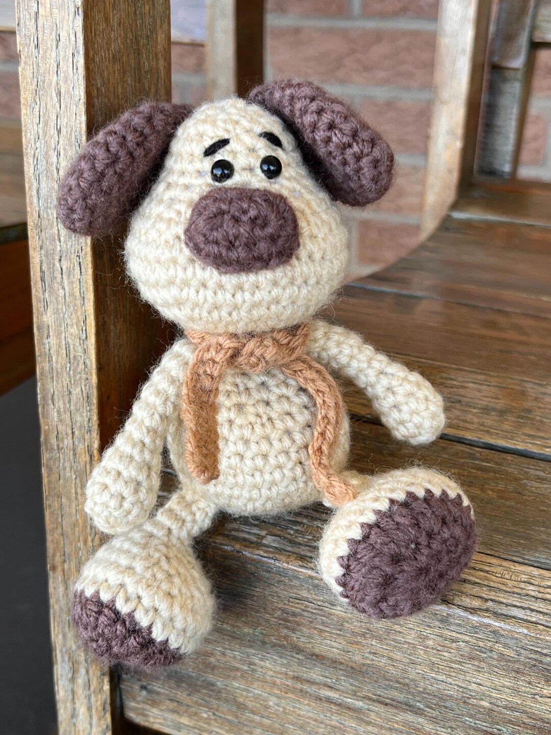 Crocheted Small Dog (amigurumi) - Etsy