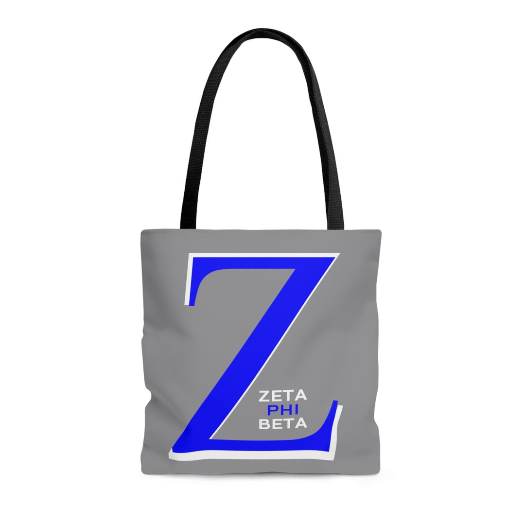 Zeta Phi Beta Sorority Tote Bag | Zeta Tote Bag | Divine Nine Nalia ...