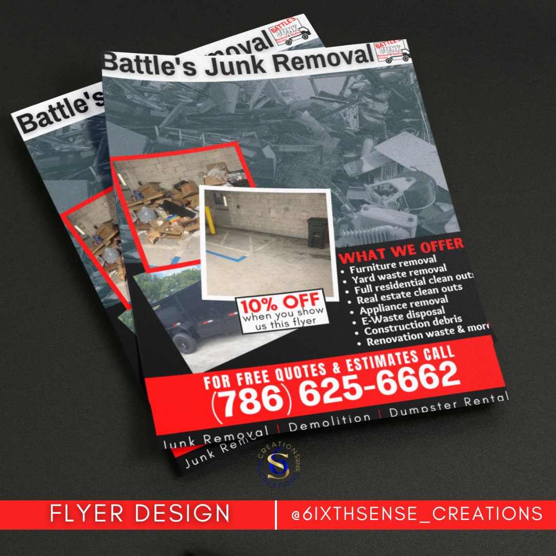 Custom Printed Full Color Business Flyers: Promotional Handouts (4x6 ...