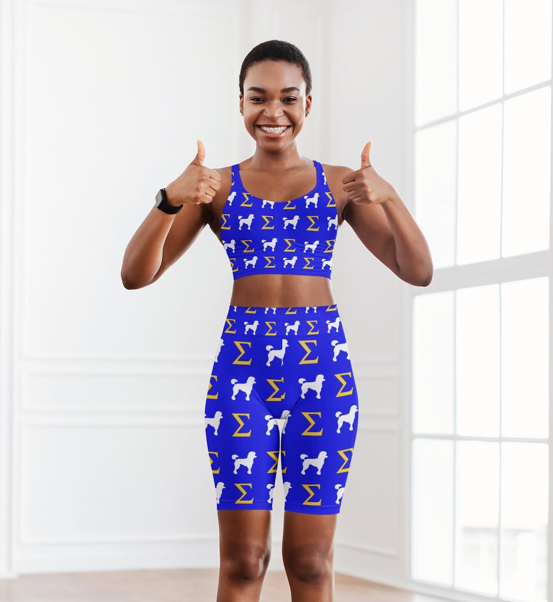 Sigma Gamma Rho Shorts | D9 Sorority Biker Shorts | HBCU Shorts | SGRHO ...