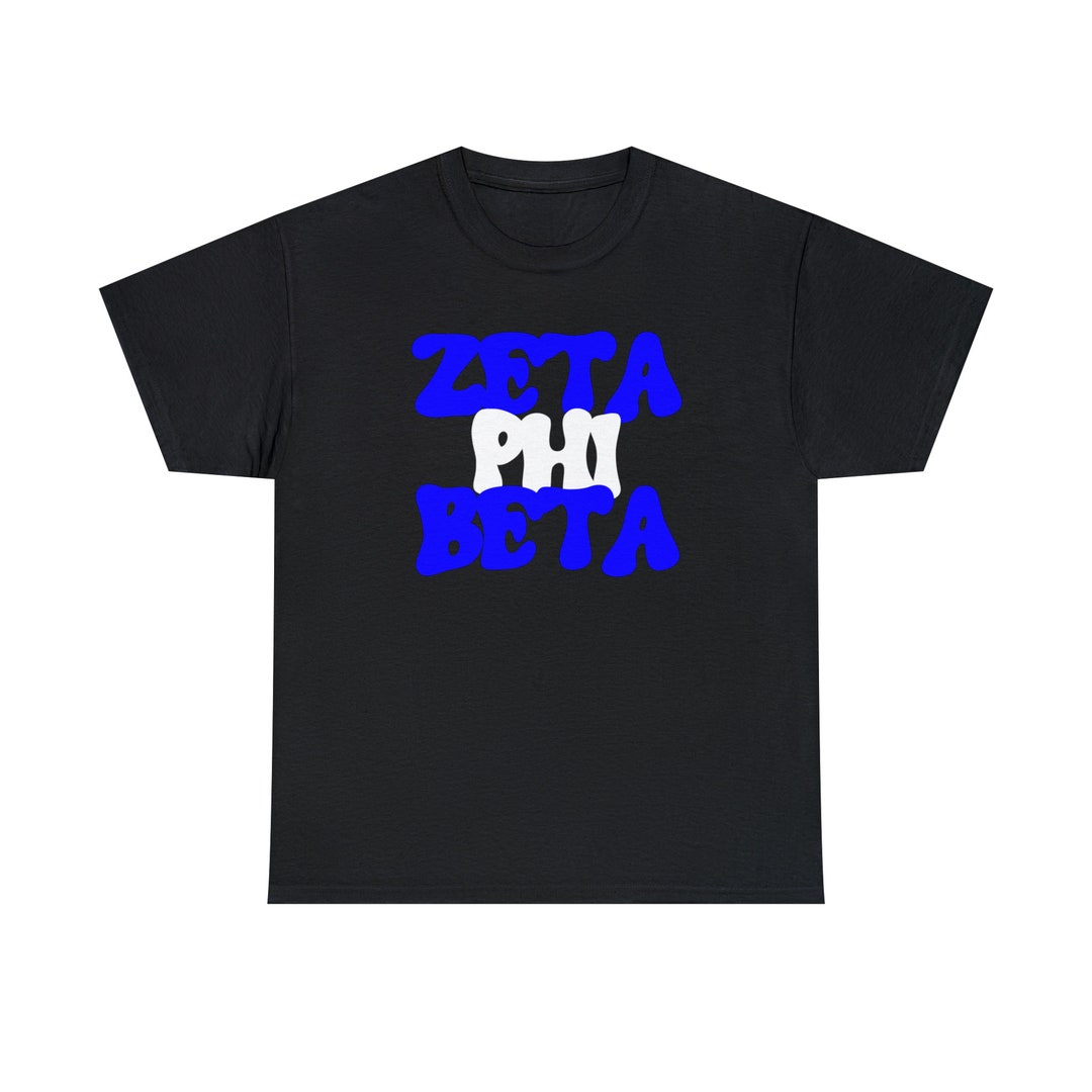 Zeta Phi Beta Sorority Retro Groovy Tee Shirt | ZETA T-shirt | 1920 T ...
