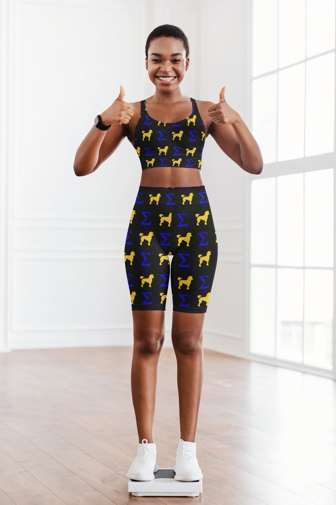 Sigma Gamma Rho Shorts | D9 Sorority Biker Shorts | HBCU Shorts | SGRHO ...