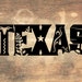 Texas SVG, Texas Letters Cutout, Digital Download, Cricut, Silhouette ...