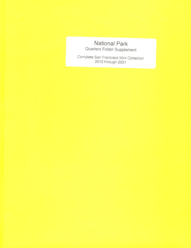 2010 - 2021 158 Quarter National Park PDS Complete Uncirculated Set in ...