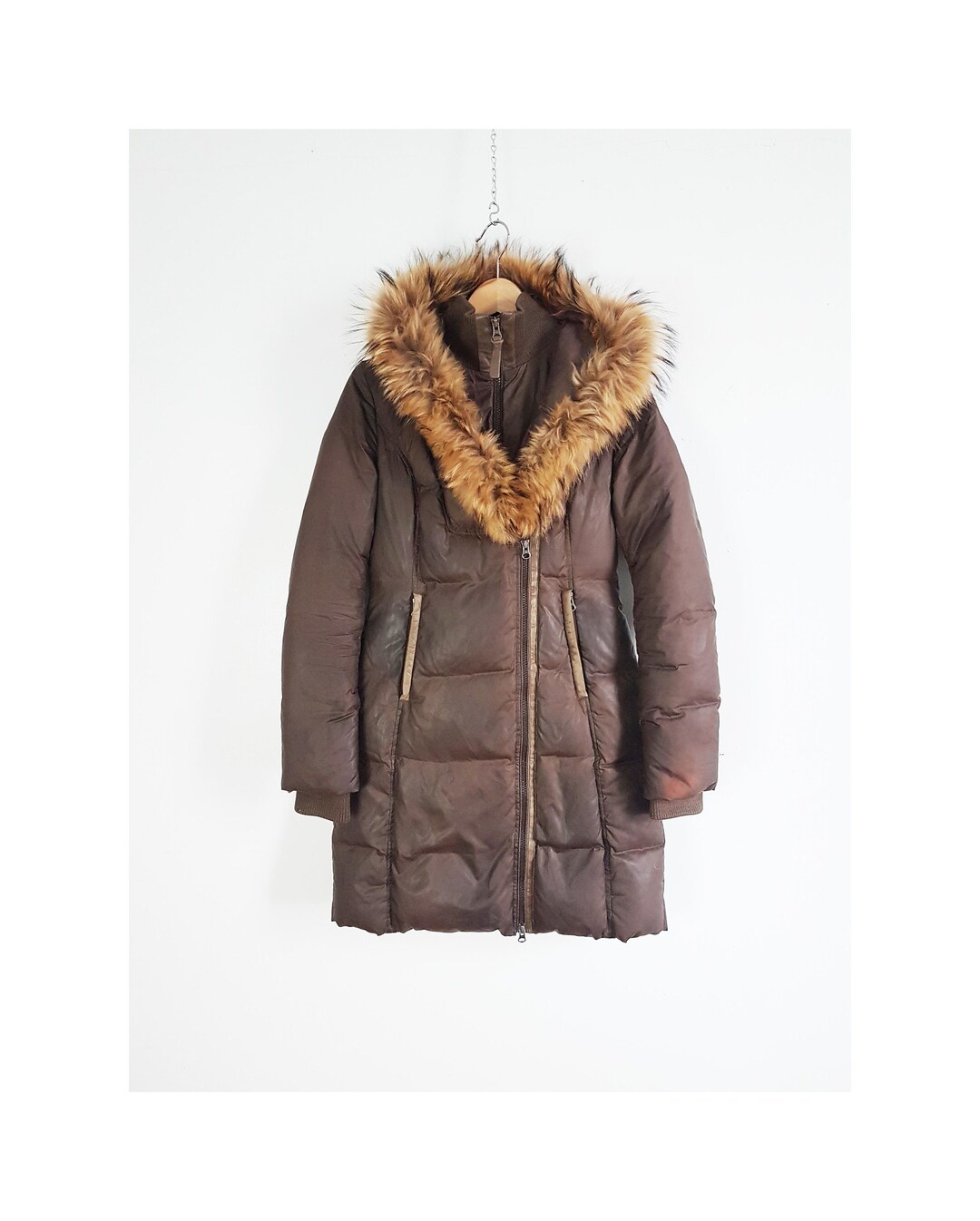 Mackage Kay Parka Coat Brown Mackage Kay Coat Luxury Warm - Etsy
