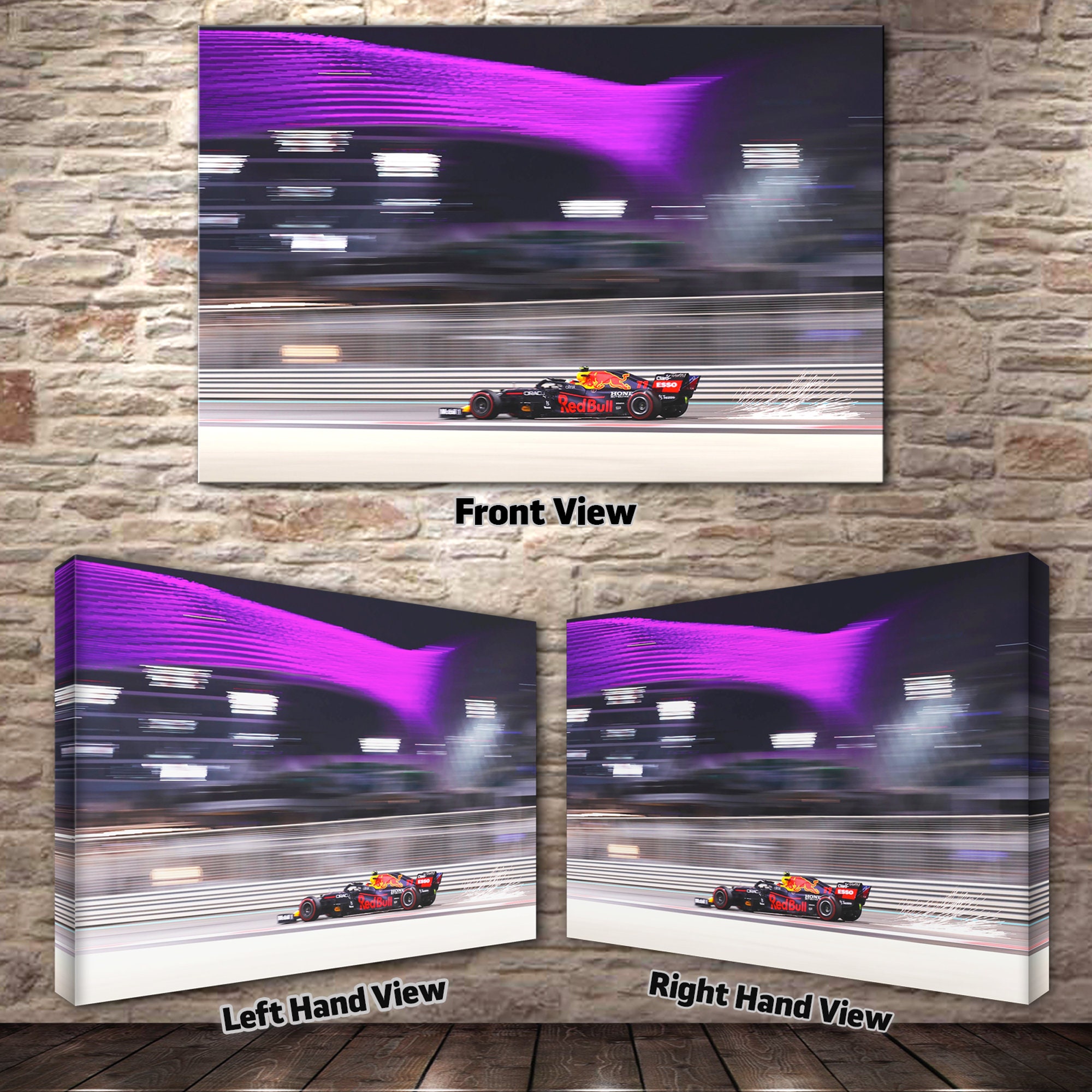 Sergio 'checo' Perez Red Bull F1 Canvas Print or Fine - Etsy