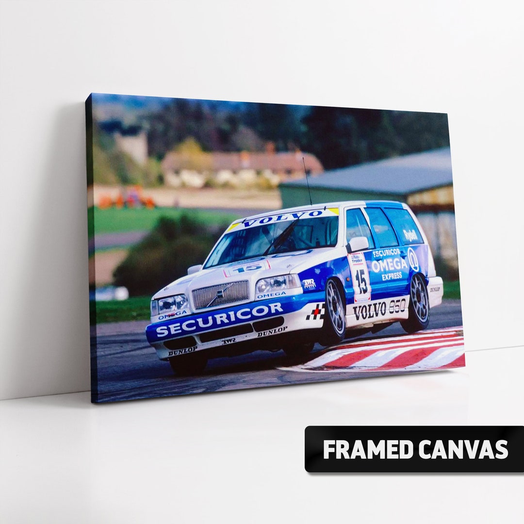 Volvo 850 Canvas Print | Estate Wagon 1994 Rickard Rydell Touring Cars ...
