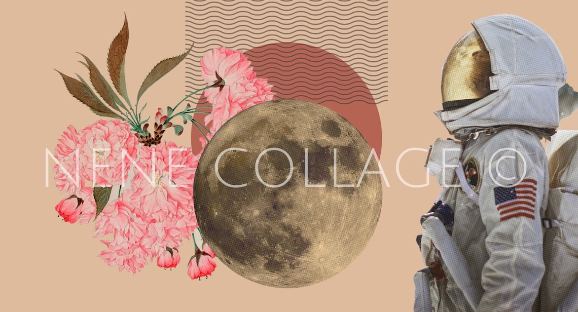 Vintage Collage Kit Collage Cut-outs Magazine Cut Outs | Etsy