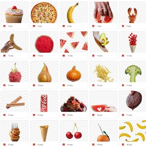 Vintage Collage Food Kit, Collage Cut-outs, Magazine Cut Outs - Etsy