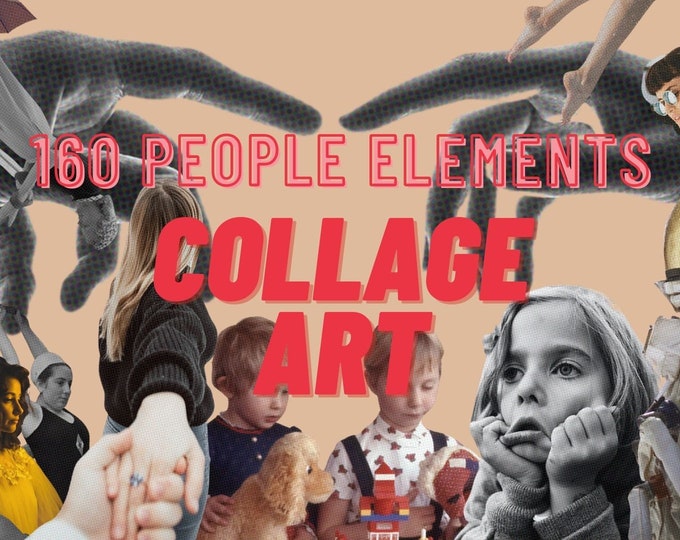 Magazine Cut-outs Collage Digital Wall Art/poster - Etsy Canada