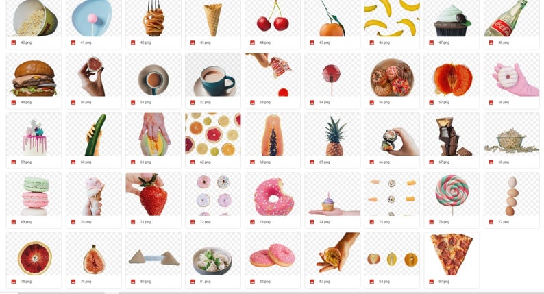 Vintage Collage Food Kit, Collage Cut-outs, Magazine Cut Outs - Etsy