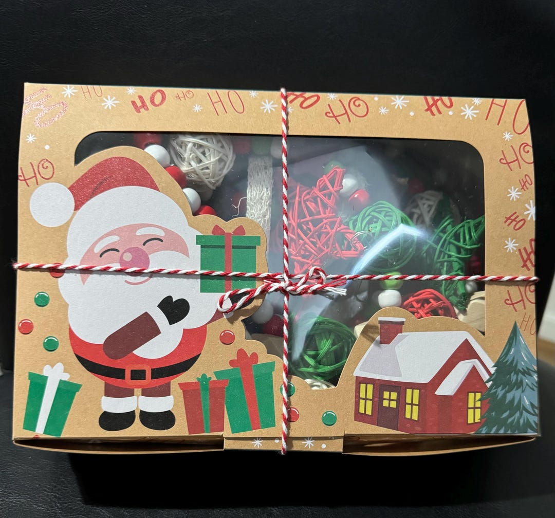 Christmas Surprise Gift Box -pet Rat, Gerbil, Hamster, Rabbit ...
