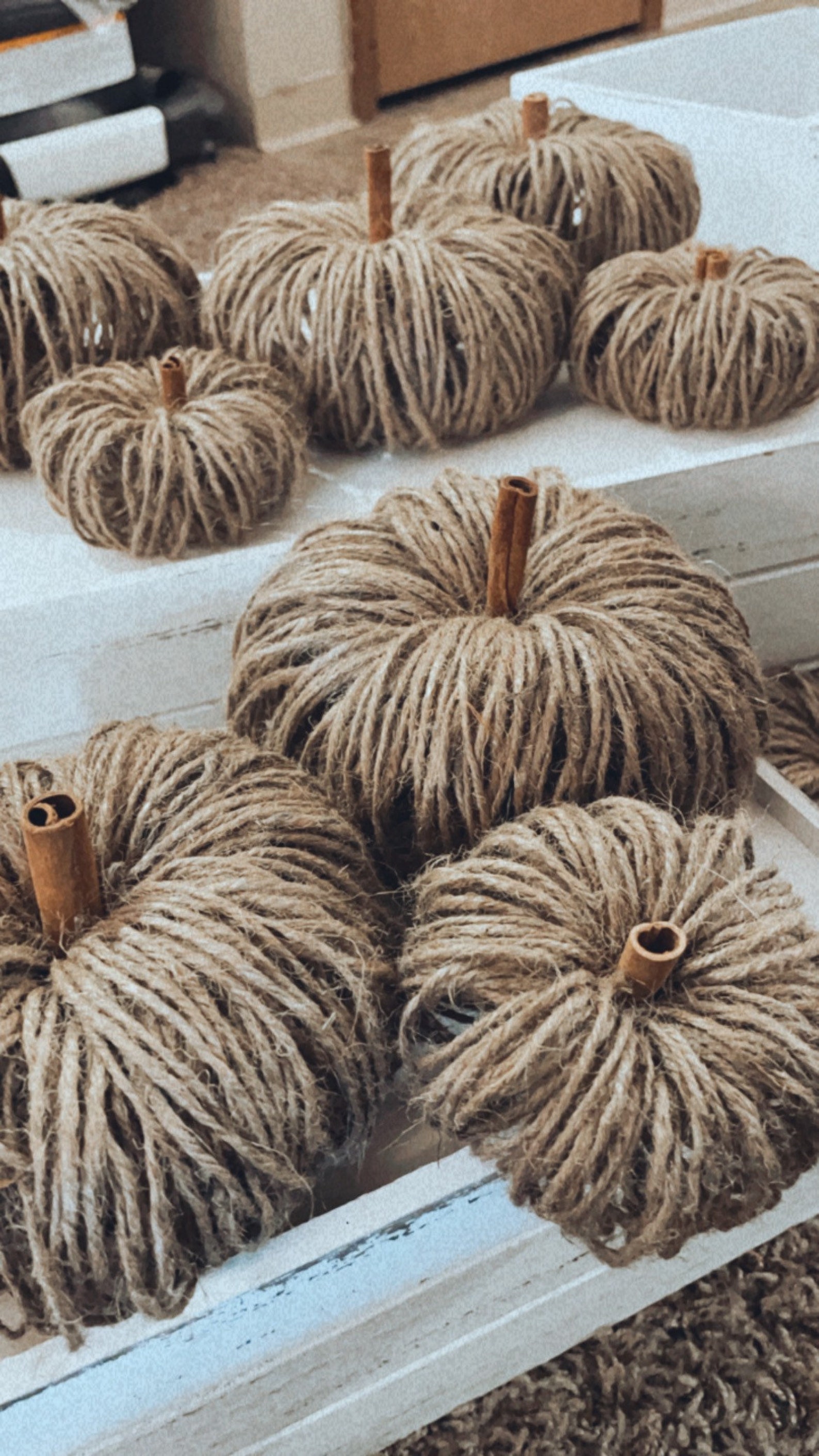 Rustic Twine Pumpkin Fall Decor Rustic Style Pumpkins - Etsy