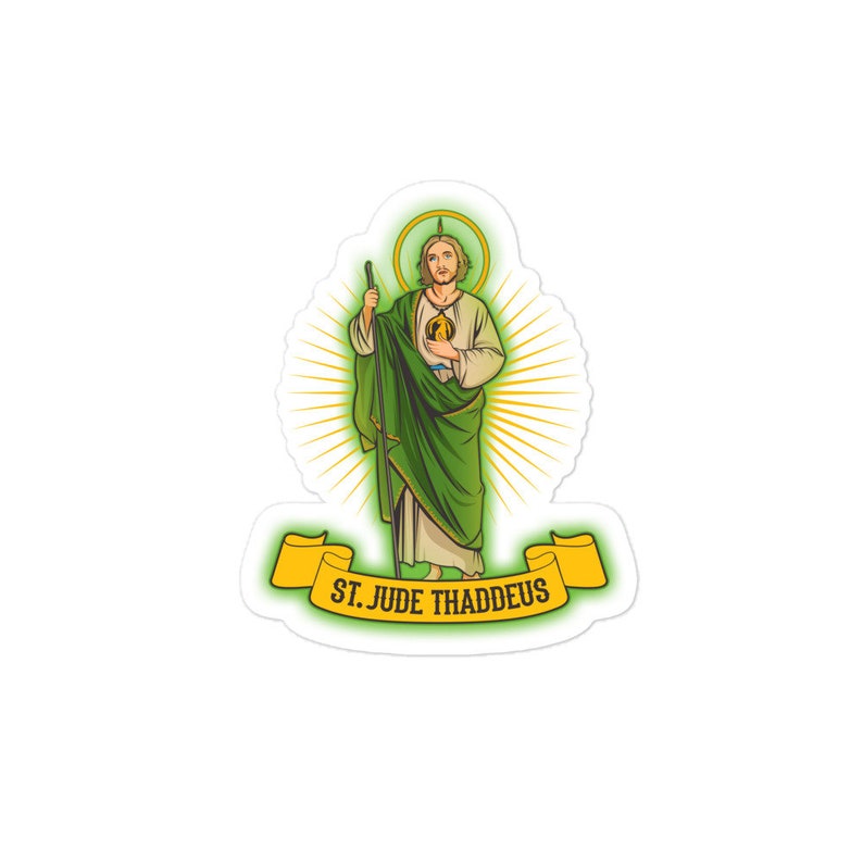 Saint Jude, San Judas Tadeo Unique Handcrafted Modernized Design of the ...