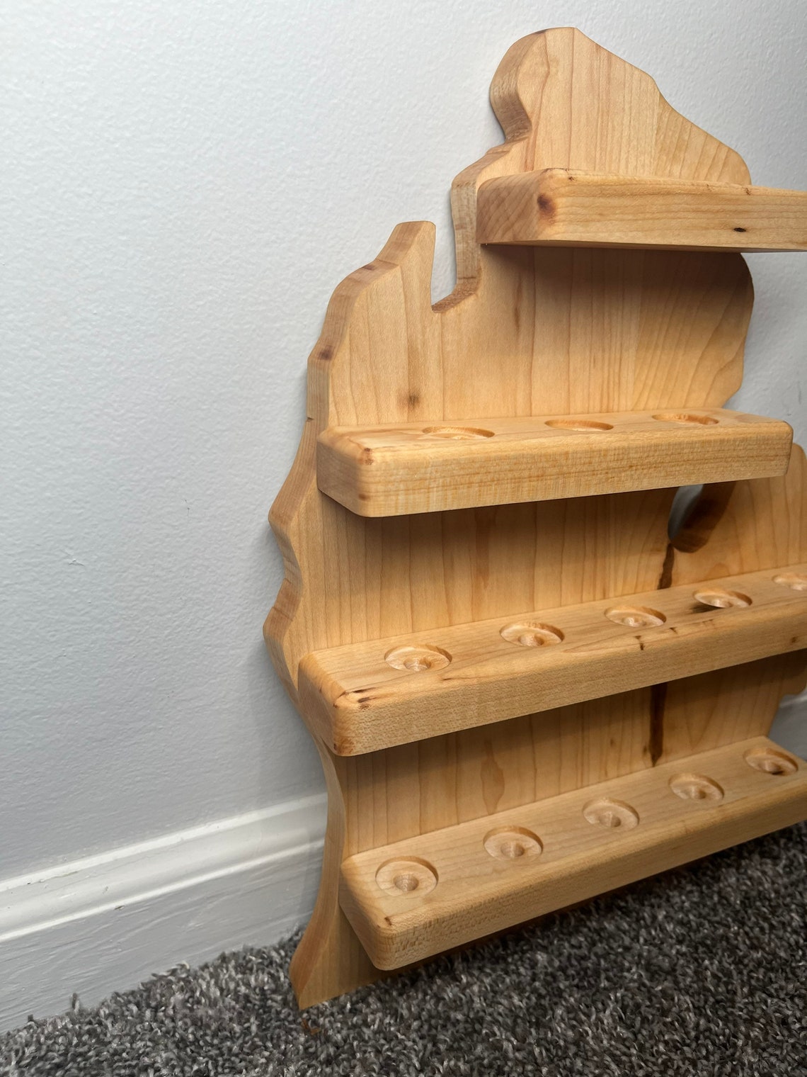 Handmade Custom Golf Ball Display Holds up to 15 Display Golf - Etsy