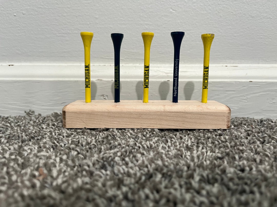Handmade Golf Tee Display Holds up to 5 Tees - Etsy