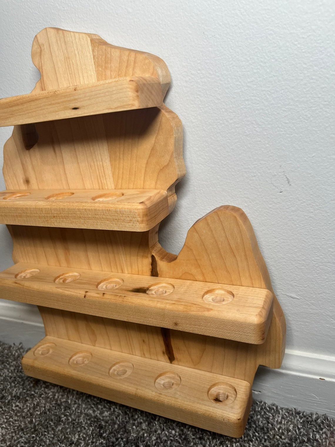 Handmade Custom Golf Ball Display Holds up to 15 Display Golf Balls - Etsy