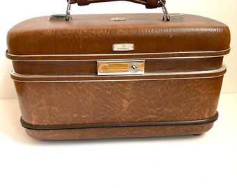 Brown Train Case - Etsy