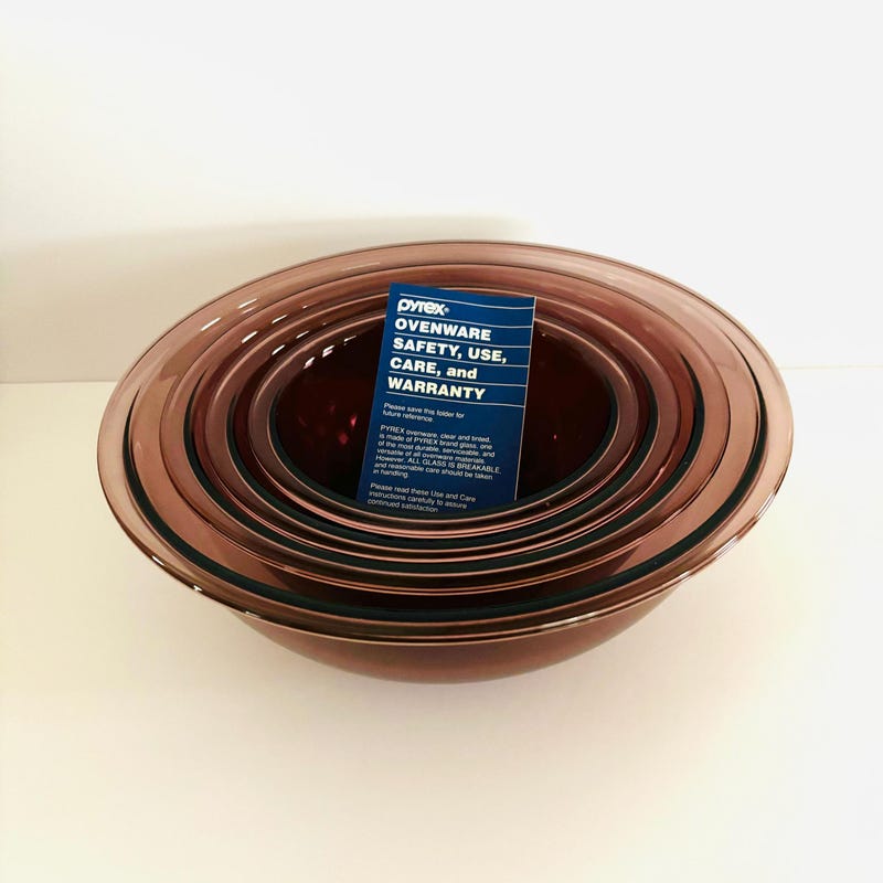 Pyrex Bowl Set - Etsy