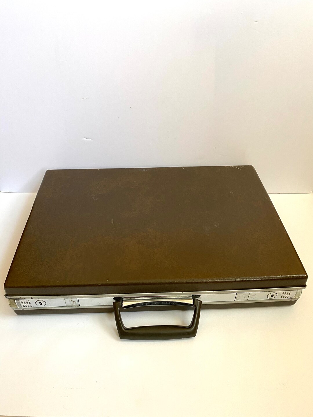 Slim Samsonite Get Smart Cordova Brown Briefcase With Key - Etsy