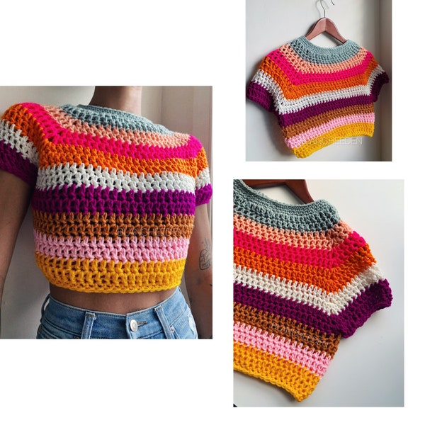 Crop Top Sweater - Etsy