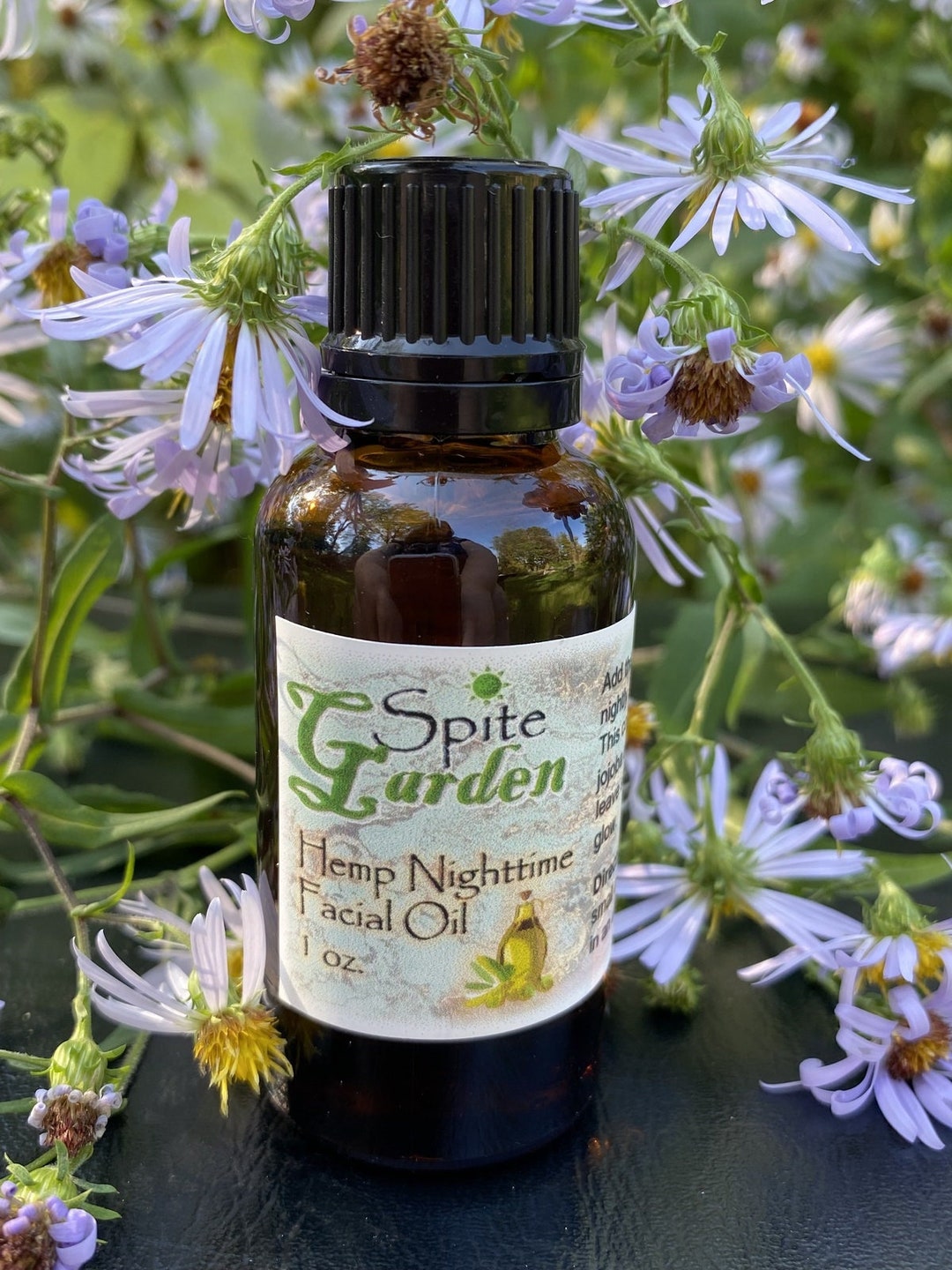Hemp Nighttime Facial Oil - Etsy