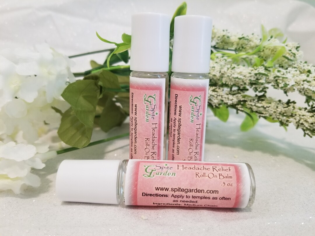 Headache Relief Roll-on Balm - Etsy